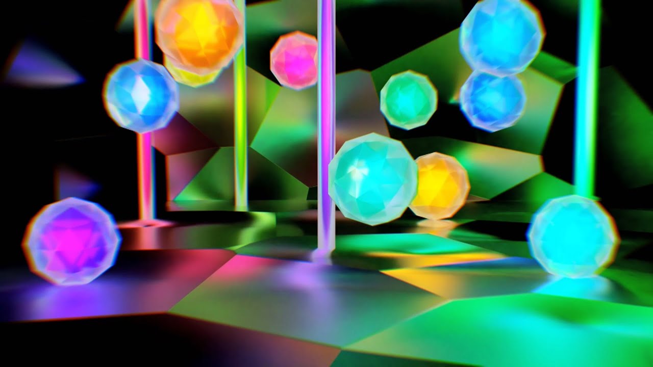 1 Hour Visual In Full HD / nr.421 / Artistic Colorful VJ Motion ...