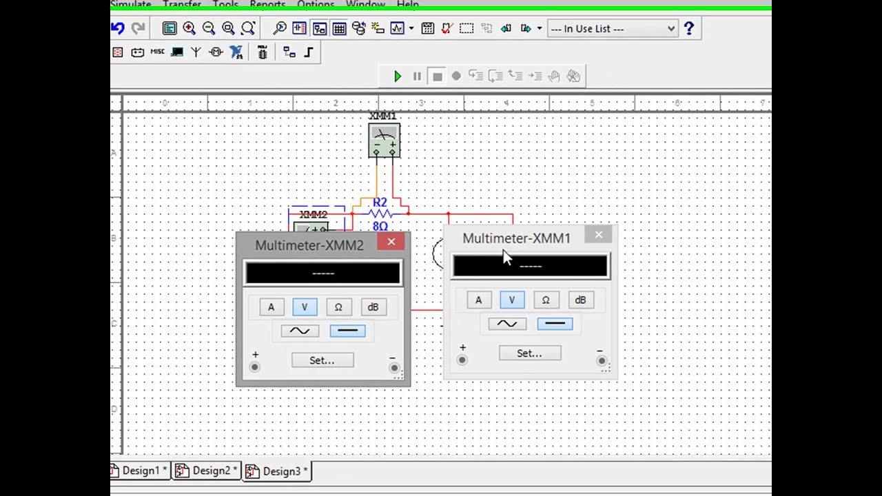 Tutorial Multisim Rangkaian DC - YouTube