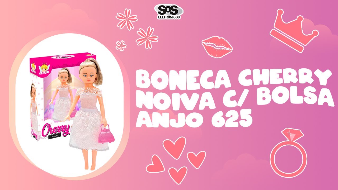 Boneca Cherry Noiva Anjo 625 - YouTube
