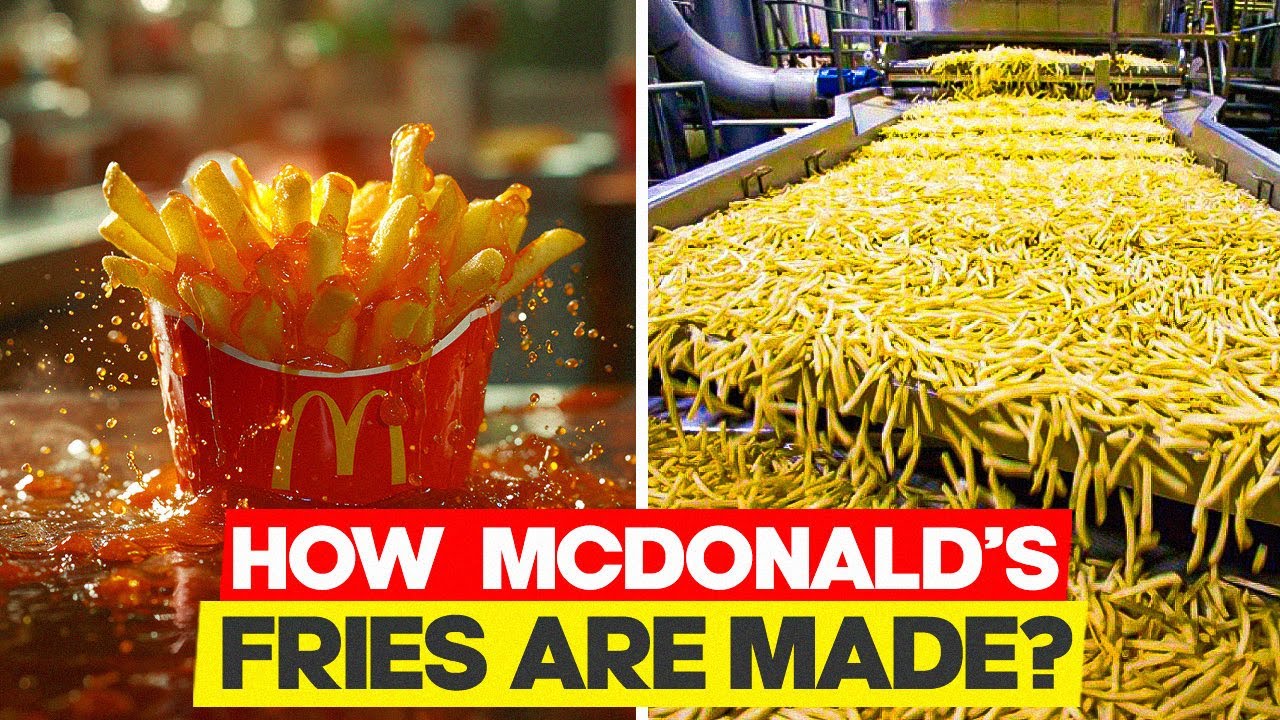 How McDonald’s Iconic Golden Fries Are Made - YouTube