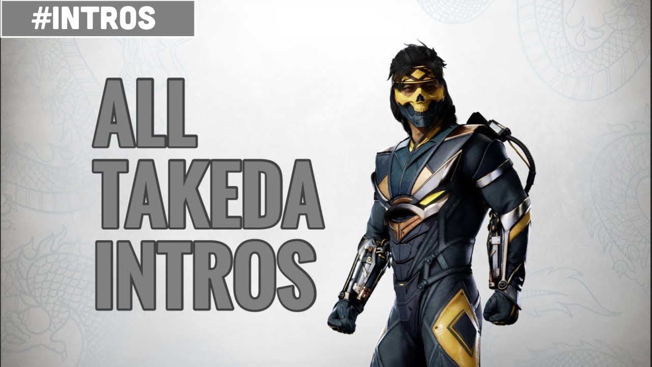 All Characters Intros With TAKEDA! #mortalkombat1 #mk1 #Takeda - YouTube