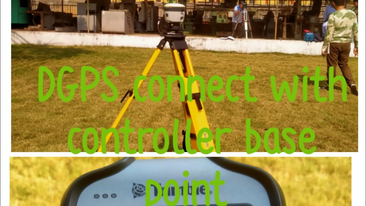 DGPS Controller setting! base point connect with controller! - YouTube