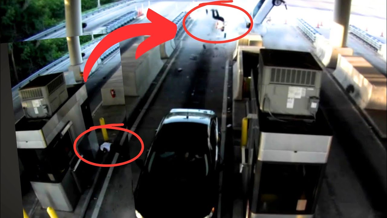 Tragic! Shocking Car Crash - Man Thrown Out The Window - YouTube