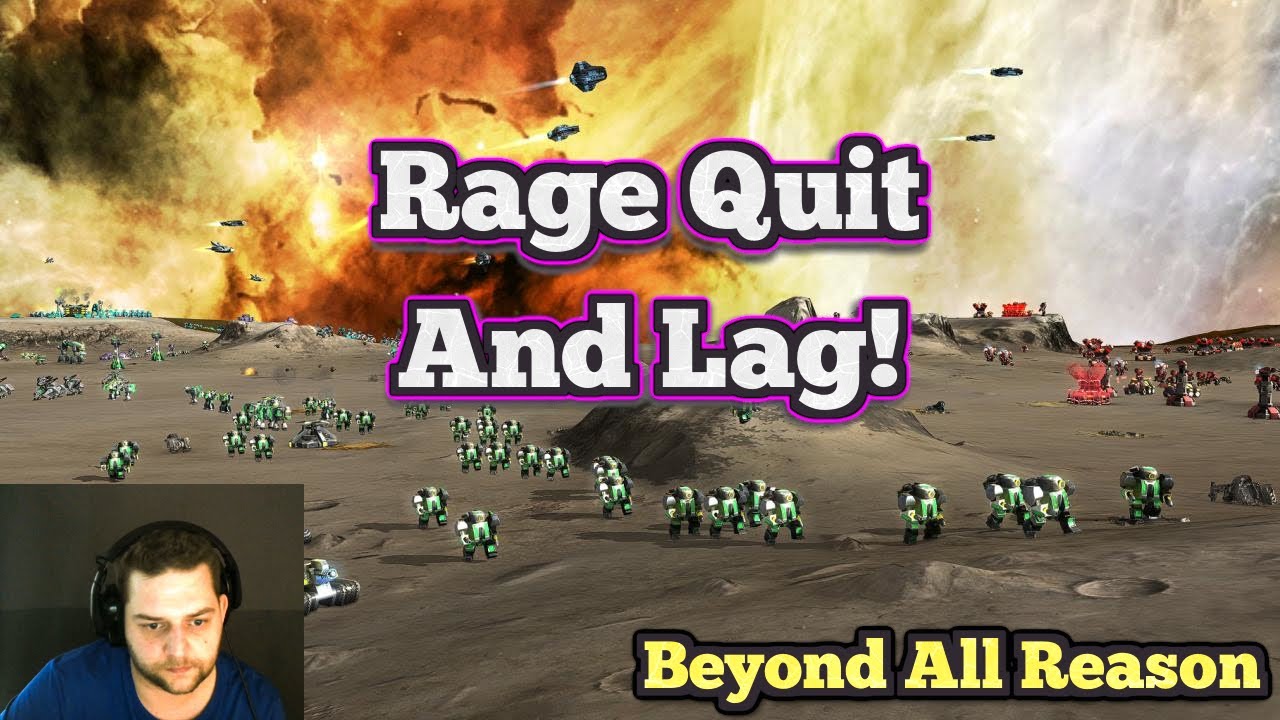 Rage Quit And Lag! - Beyond All Reason - BAR #19 - YouTube