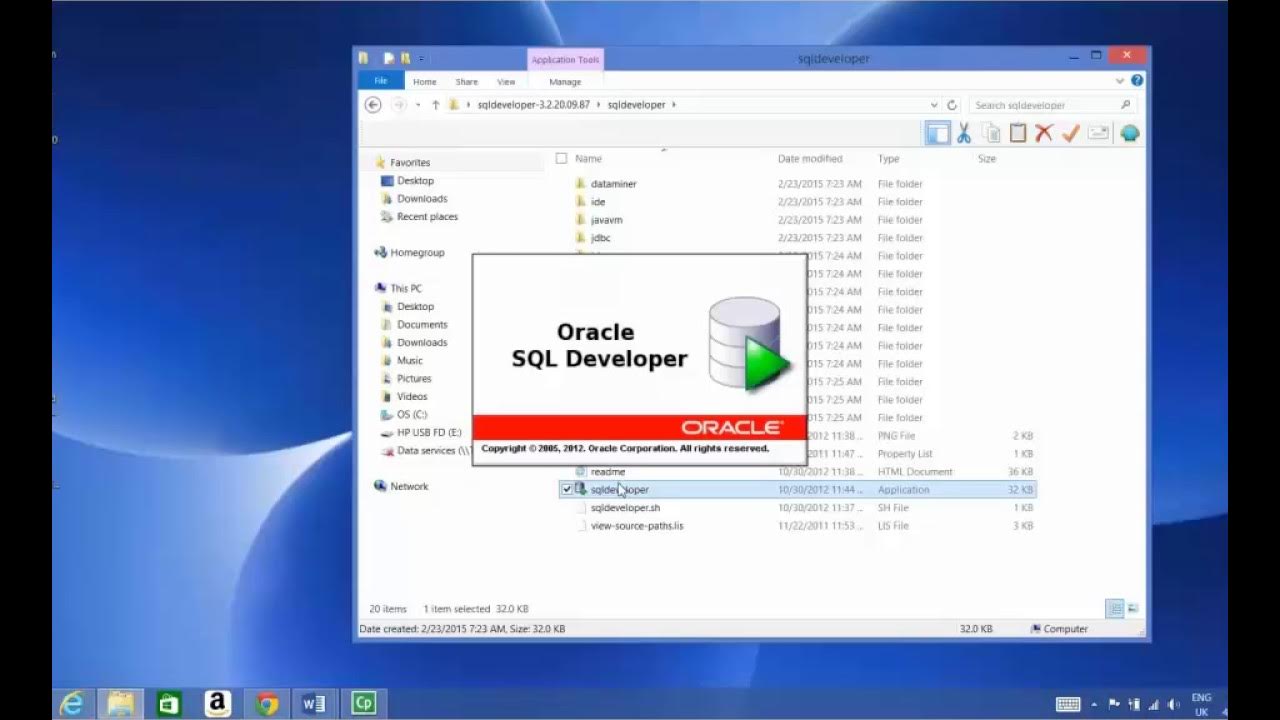 Install SQL Developer and unlock the oracle Hr Schema - YouTube