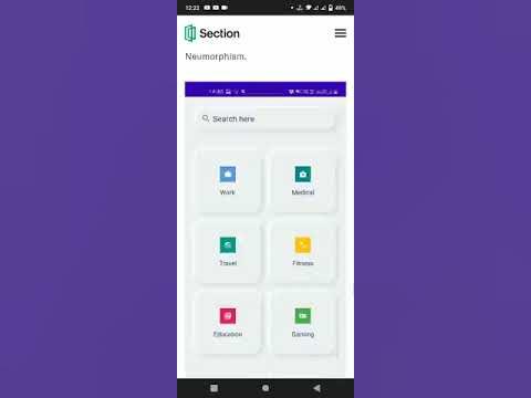 implement android Neumorphism in one minute. android studio - YouTube
