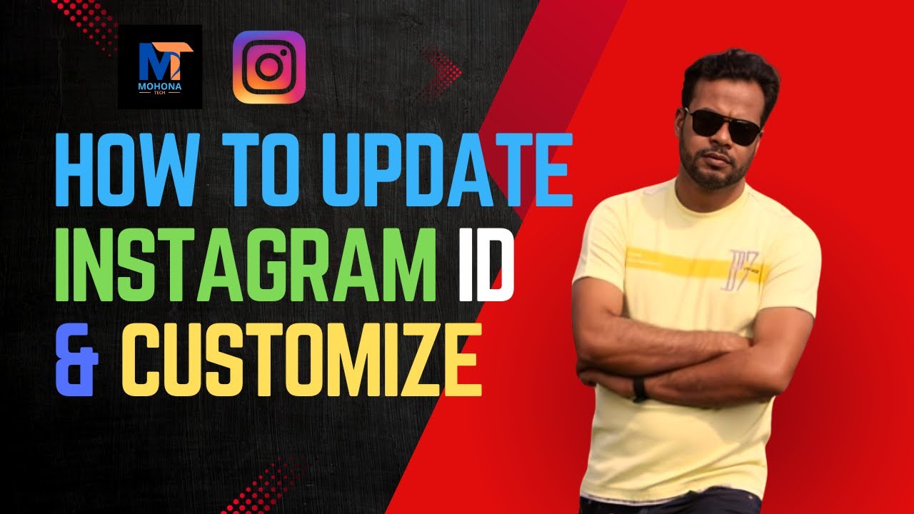 How to customize instagram id | How to update instagram id | How to ...