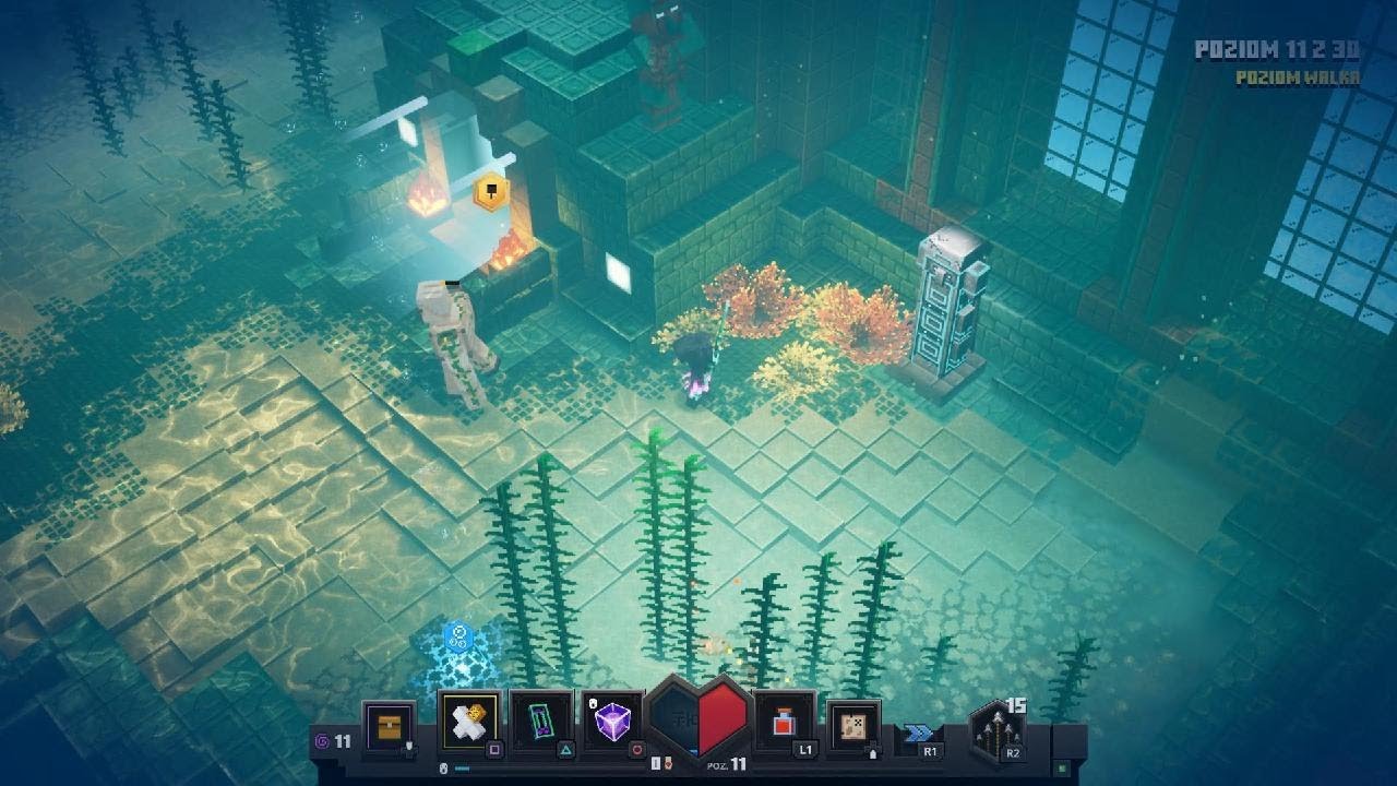 Let's play Minecraft Dungeons quick tutorial & challenge tower (4K ...