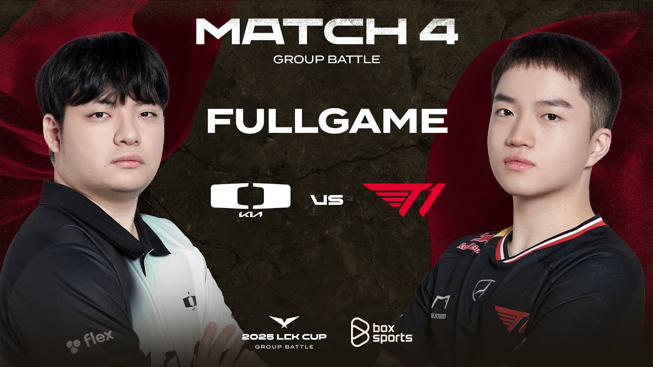 DK vs T1 | Full Game 1, 2, 3 | Match 4 | 2025 LCK Cup Group Battle - YouTube