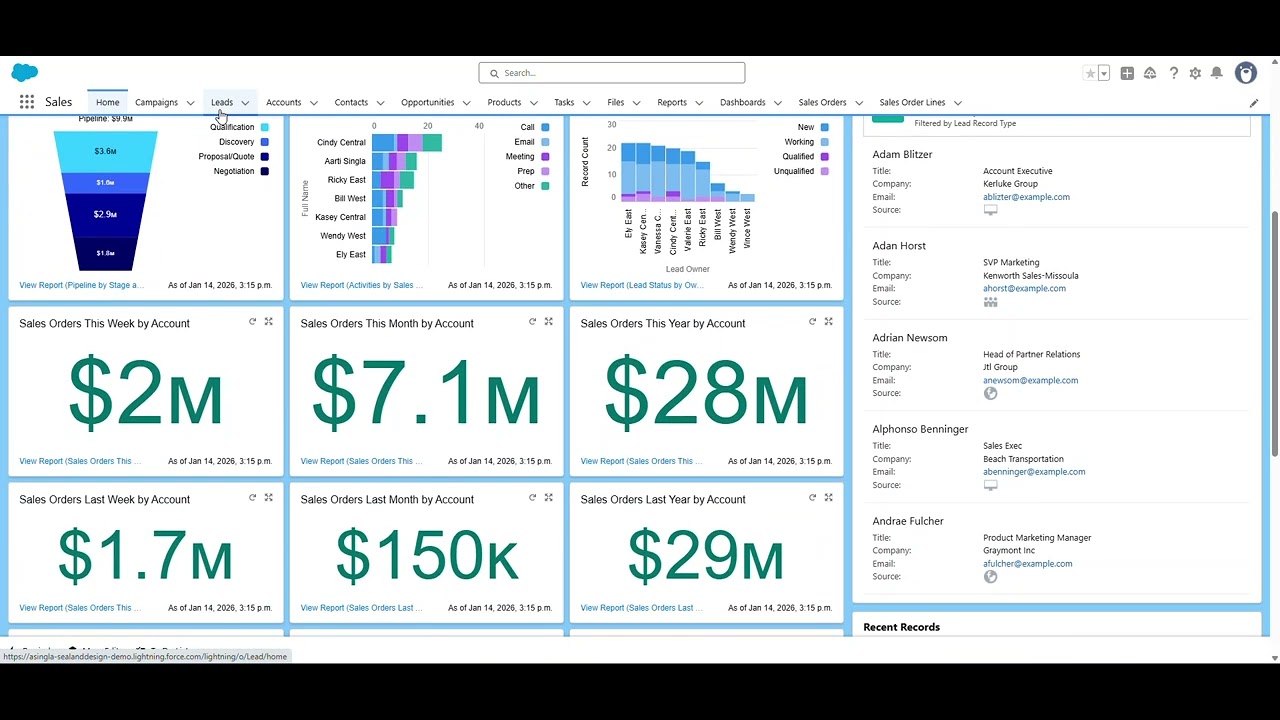 Salesforce for Manufacturing - CRM Overview - YouTube