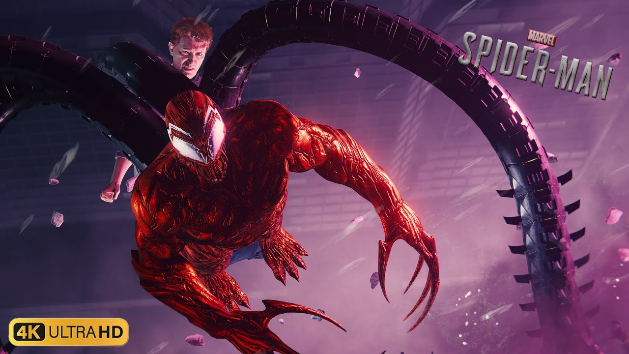 Defeating Monster Ock: Marvel's Spider-Man Remastered Boss Battle - YouTube