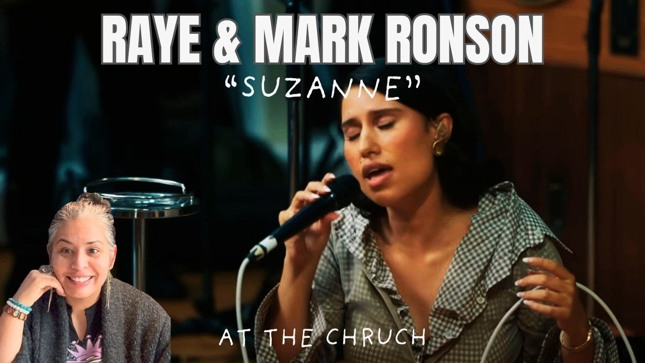RAYE & MARK RONSON| Suzanne| At Church Studios| This gave me CHILLS ...