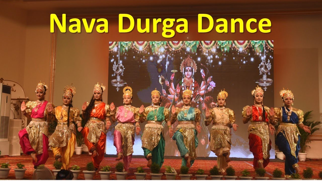 Nava Durga Dance performance by Divine Cultural Group Brahma Kumaris Nepal@ORC, Delhi-NCR - YouTube