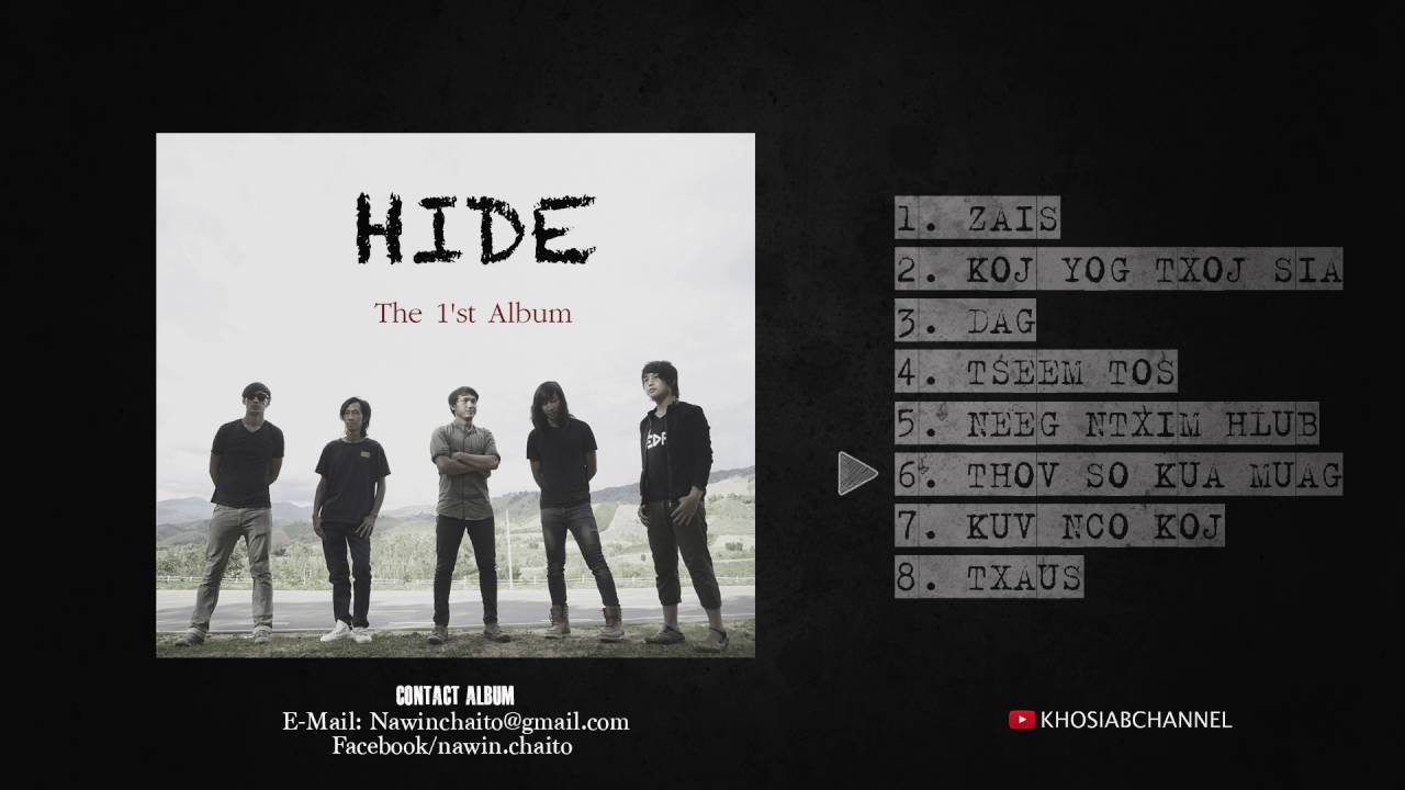 HIDE Band New Album Preview (Official Video) [Hmong Band 2016] - YouTube