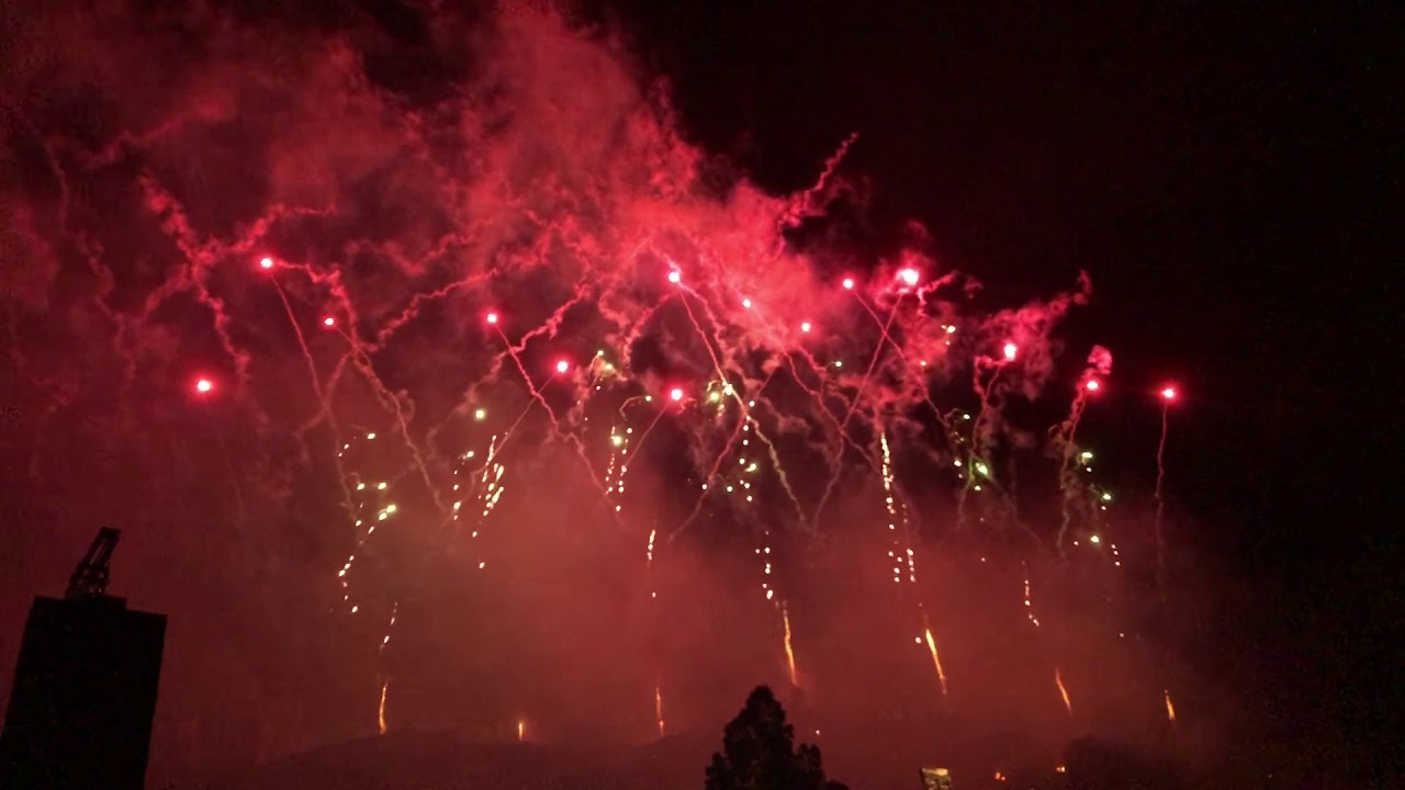 Edinburgh Fringe Fireworks 2018 Grand Finale - YouTube