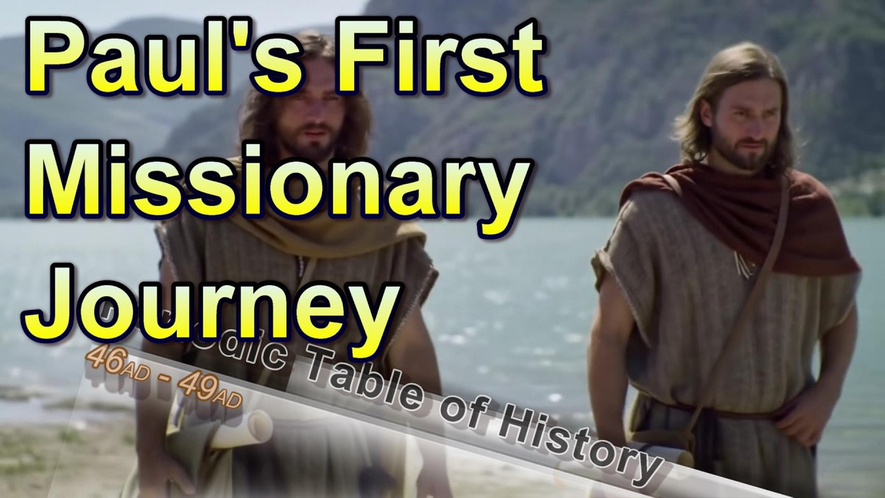 Paul's First Missionary Journey AD 46-49: The Visual Experience. - YouTube