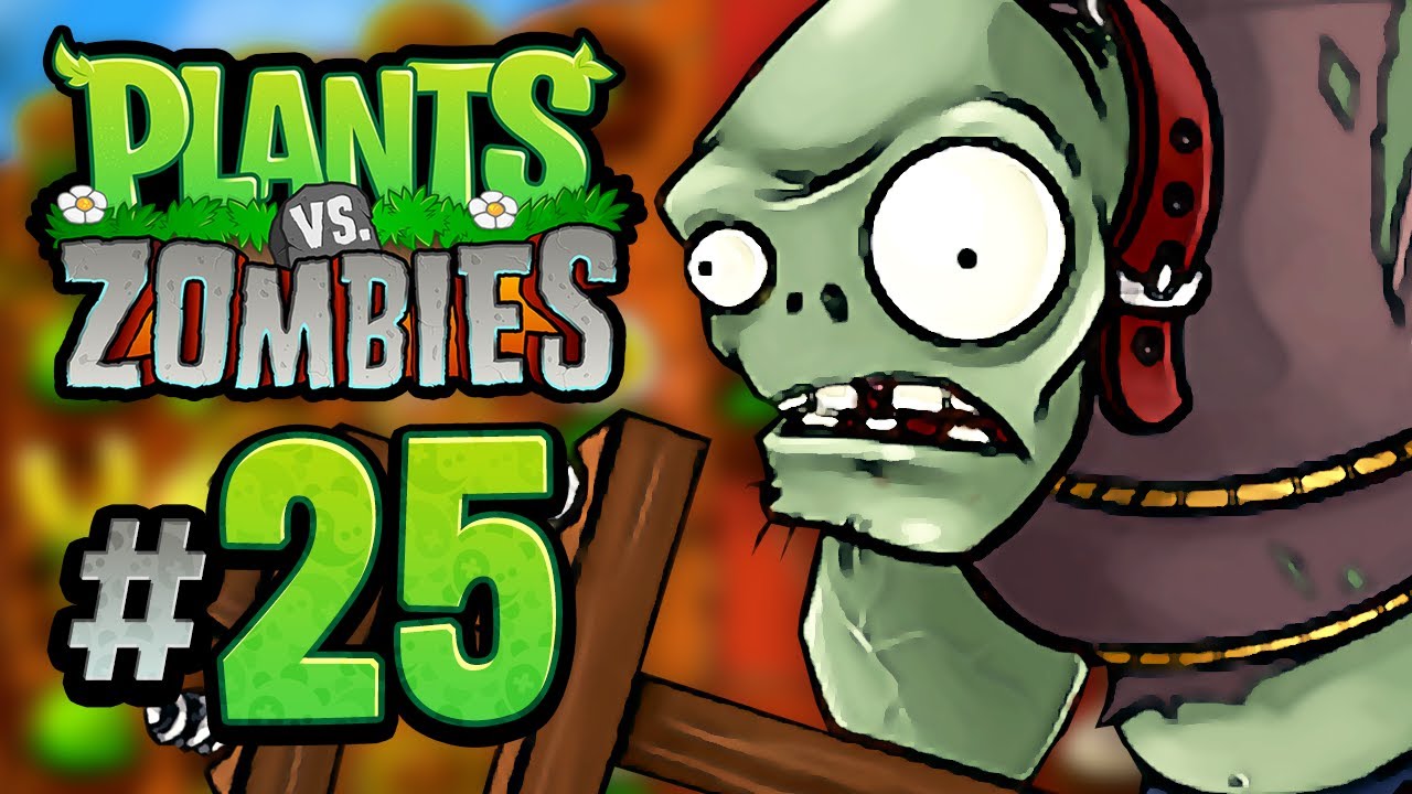 ZOMBIES ON ROIDS?!? - Plants vs. Zombies #25 - YouTube