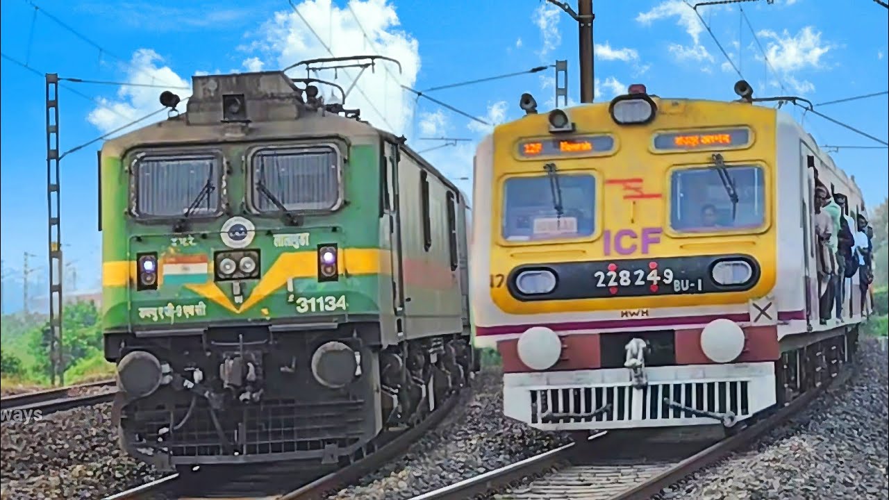 Dangerous Honking WAG 9 Garib Rath+Kolkata Silchar+Katwa Howrah ...