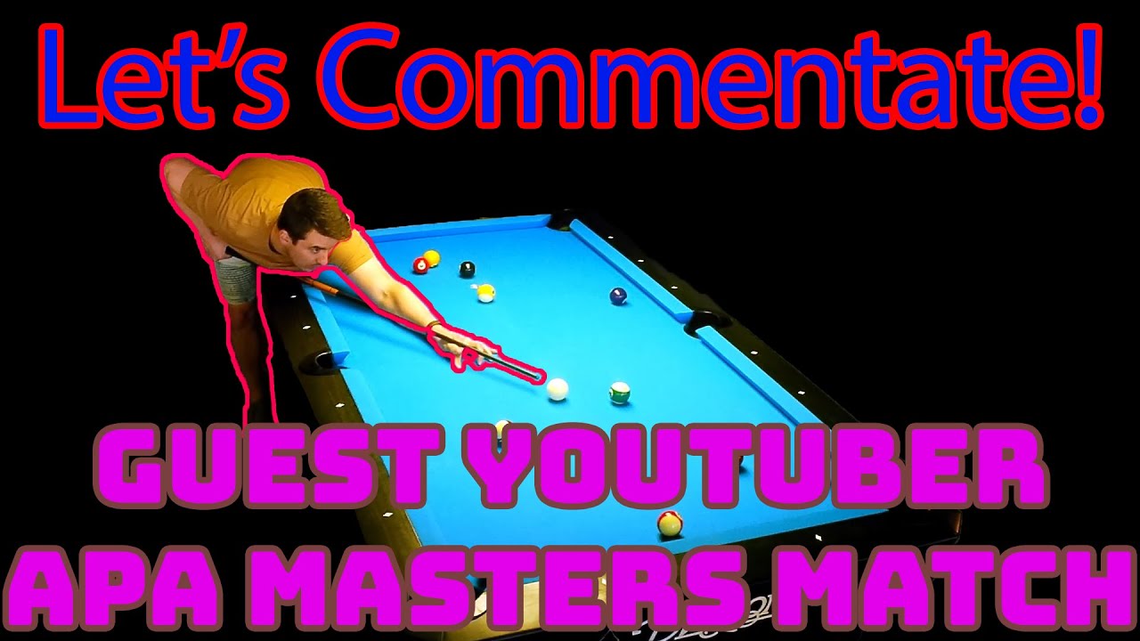Guest Commentary! | DrewVonPorte APA Masters Match - YouTube