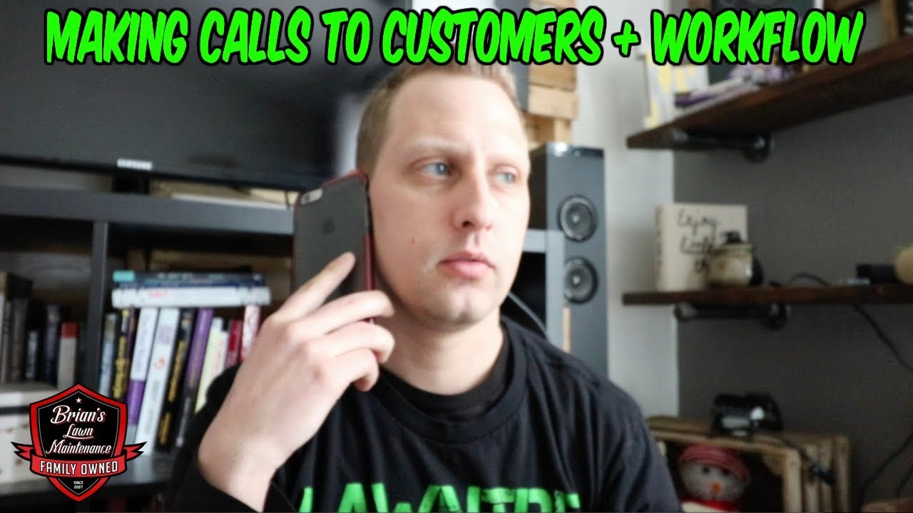 Examples Of Making Calls and Walking Through My Work Flow With Yardbook ...