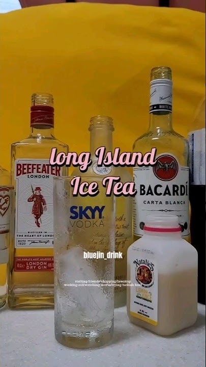 홈텐딩 롱티 칵테일 레시피 롱아일랜드아이스티 만들기 보드카 진 럼 콜라 Longislandicedtea Cocktail