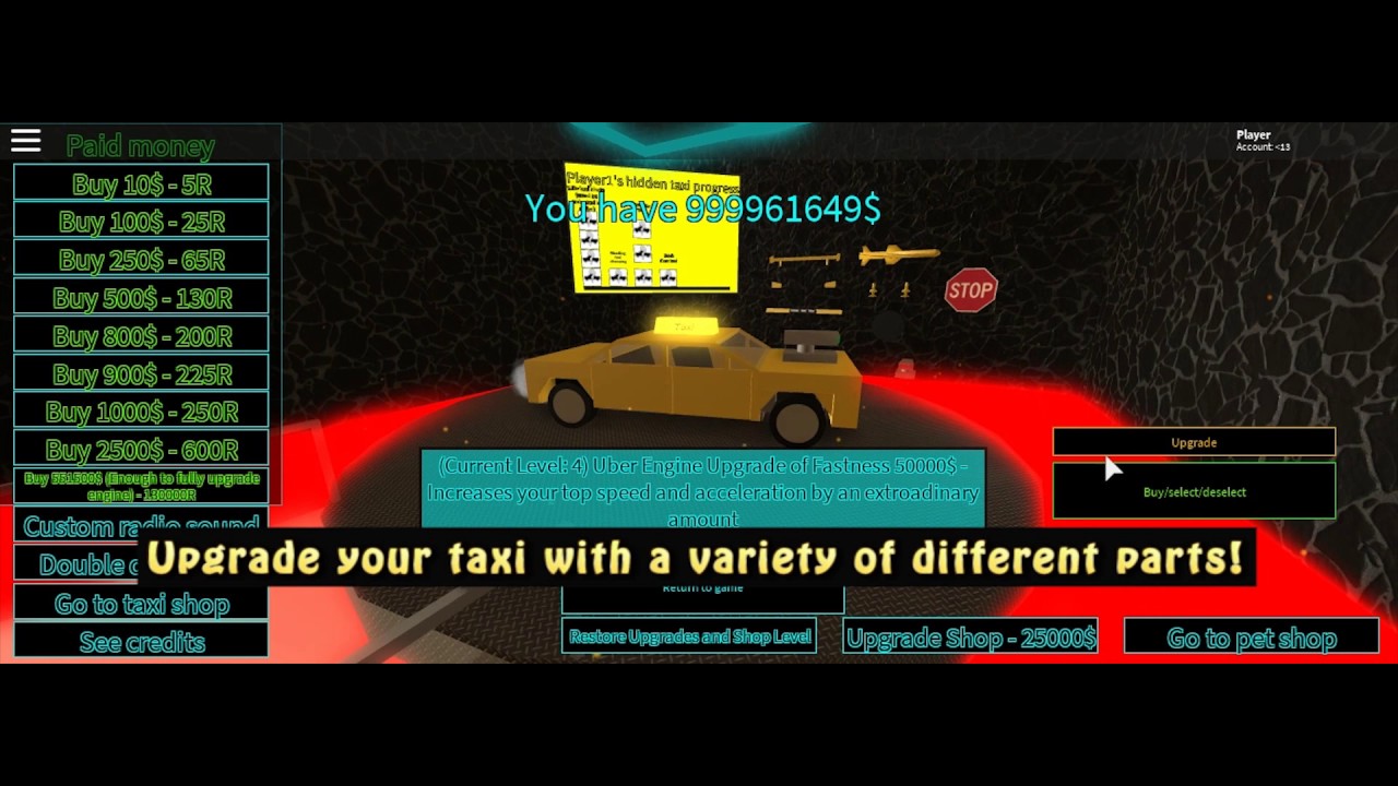 Roblox Taxi Simulator Video Thumbnail - YouTube