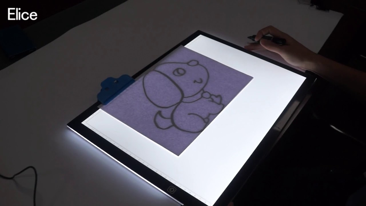 A3 Size -Drawing Trading LED Copy Board/tablet - YouTube