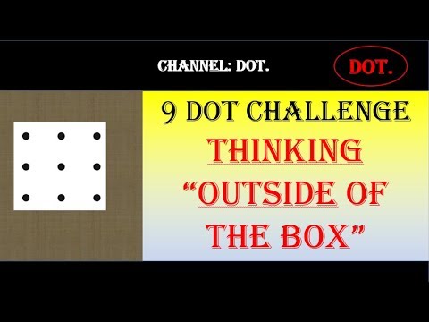 IQ Test: 9 DOT CHALLENGE [THINKING OUTSIDE OF THE BOX] - YouTube