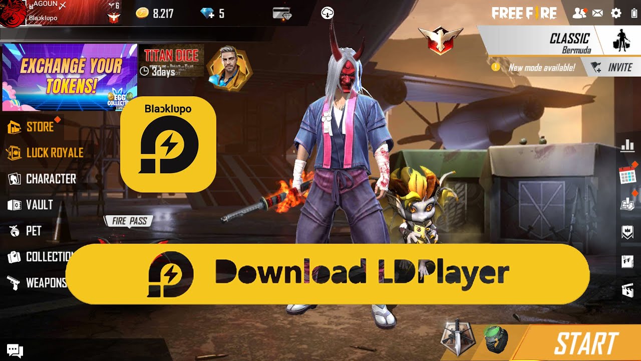 LD player Free Fireاحسن محاكي لفري فاير شرح التحميل و ضبط الاعدادات و ...