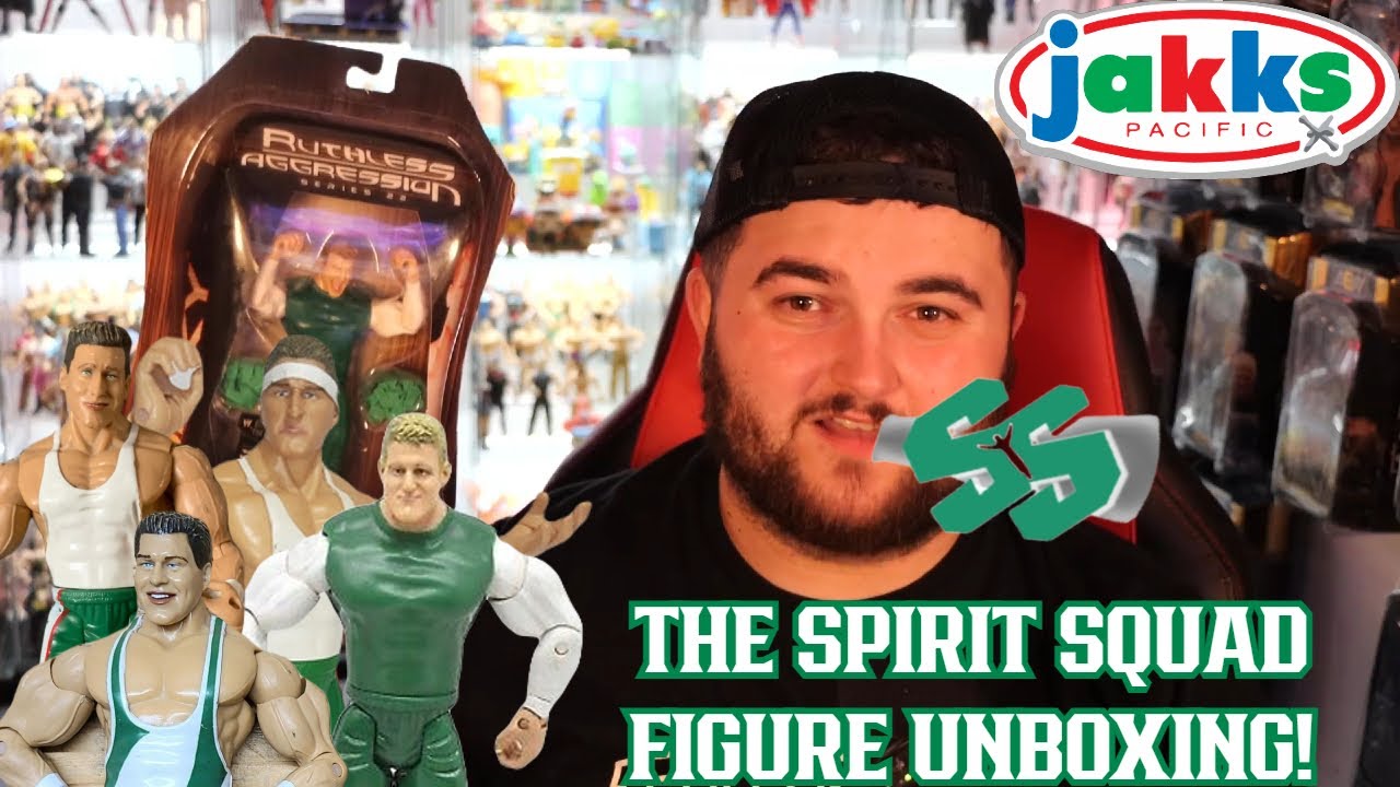 WWE SPIRIT SQUAD JAKKS FIGURES UNBOXING/REVIEW! - YouTube