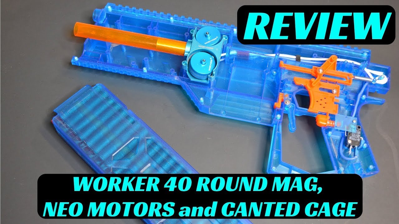 [REVIEW] WORKER DOMINATOR 40 Round Mag, Worker Neodymium Motors and Gen ...