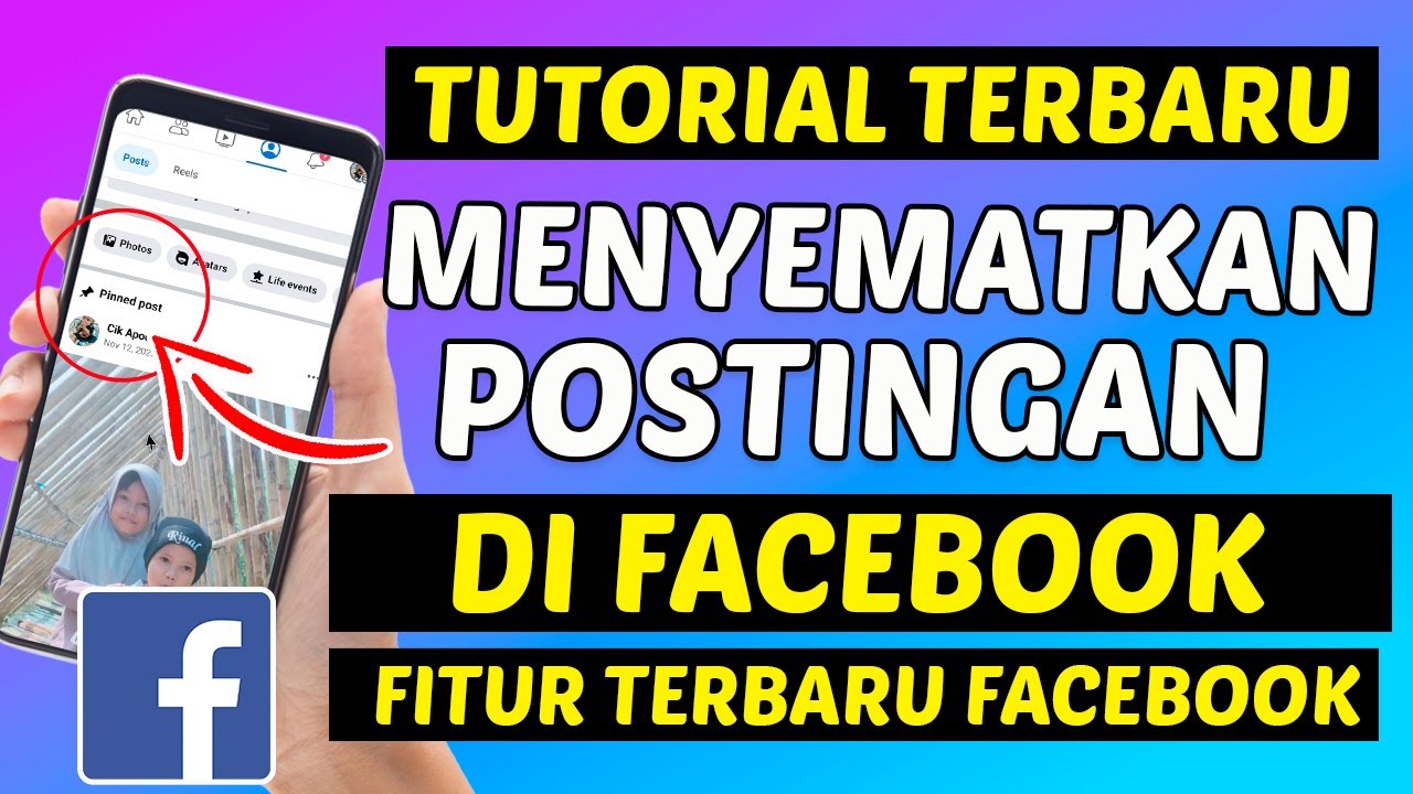 Cara Menyematkan Postingan Facebook Terbaru 2023 - YouTube