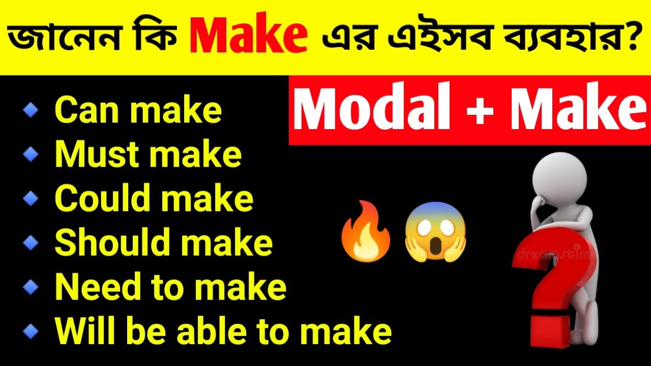 Use of Make in English | Important Uses of Make with Modal | Catch Your ...