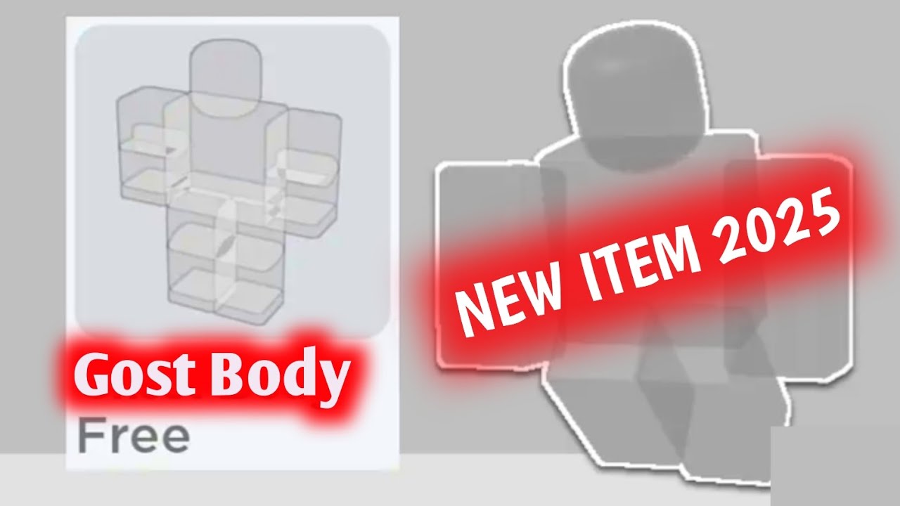[HURRY] How to Get Free Ghost Body Items on Roblox | Roblox Free UGC ...
