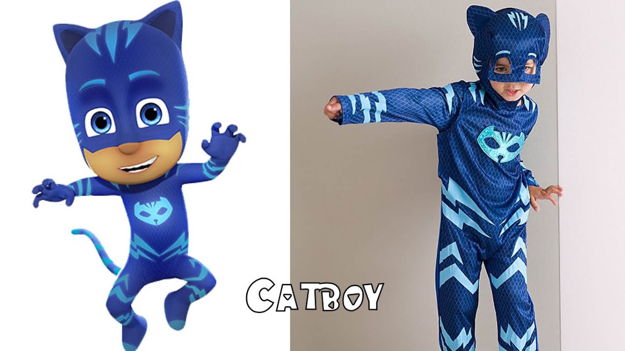 PJ Masks in Real Life | All Characters - YouTube