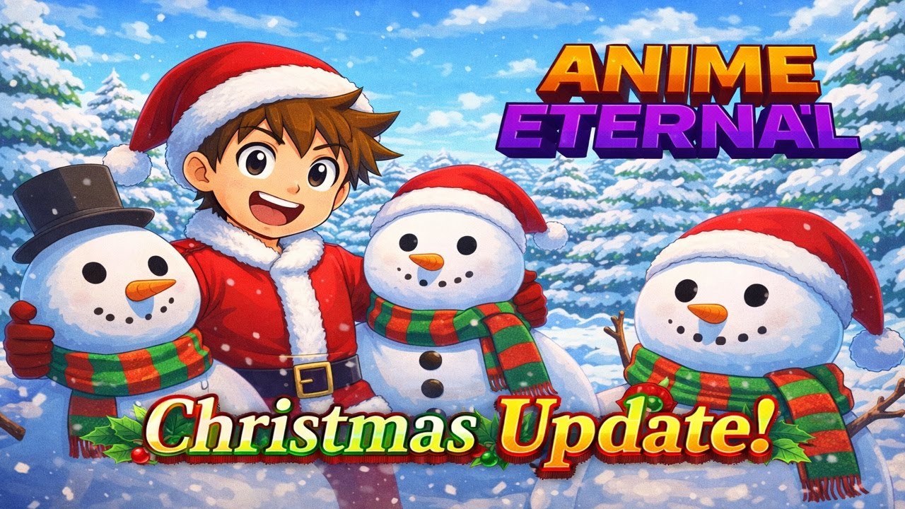 CRAZY OP Christmas Update in Anime Eternal - YouTube