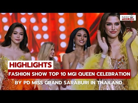 [Highlights] Top10 MGI Queen celebration MGI's 10 queen fashion show by ...
