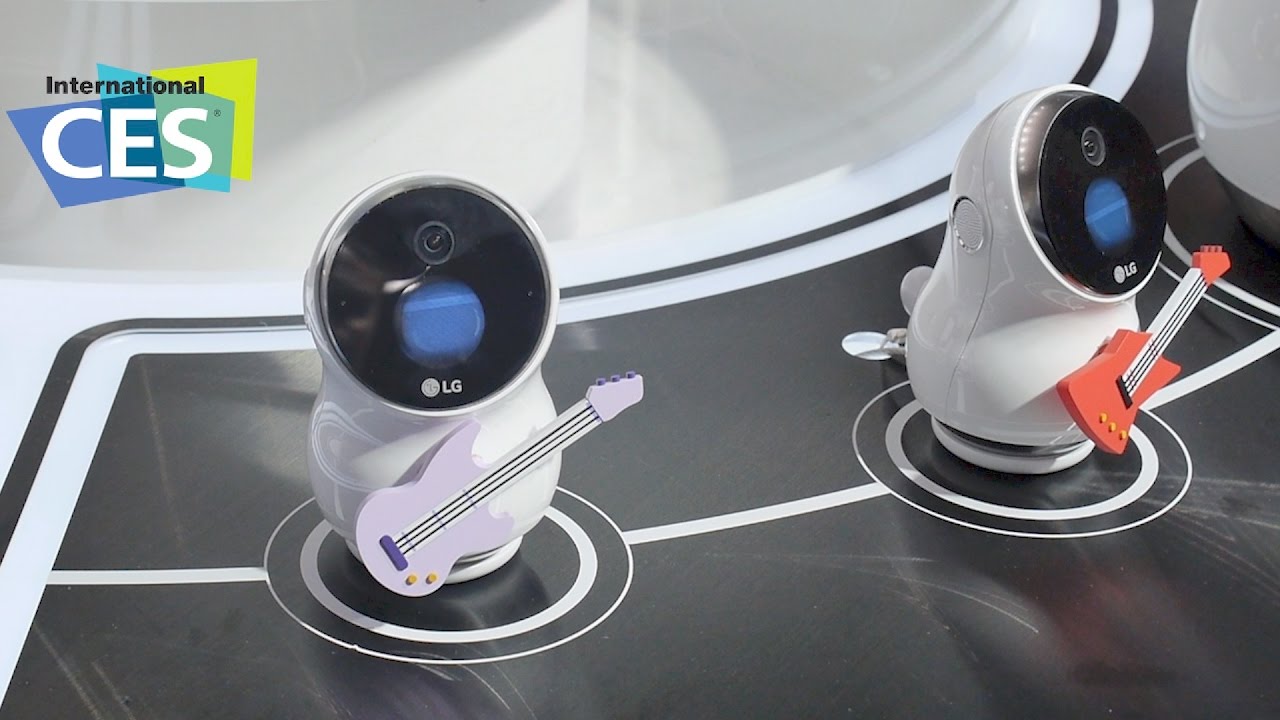 LG packt Alexa in einen kleinen niedlichen Roboter - YouTube