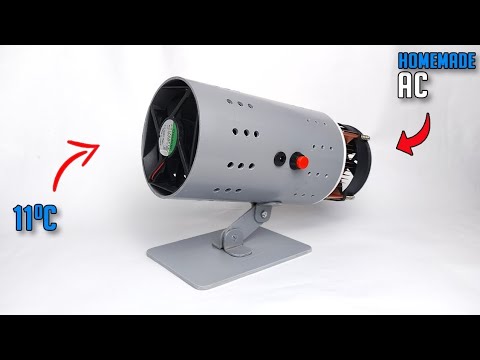 How To Make a Portable AC At Home | Homemade Air Conditioner - YouTube