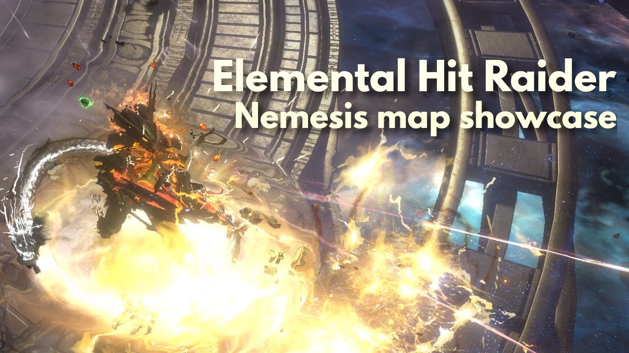 [PoE 3.14] EleHit Raider - Nemesis Canyon map showcase - YouTube