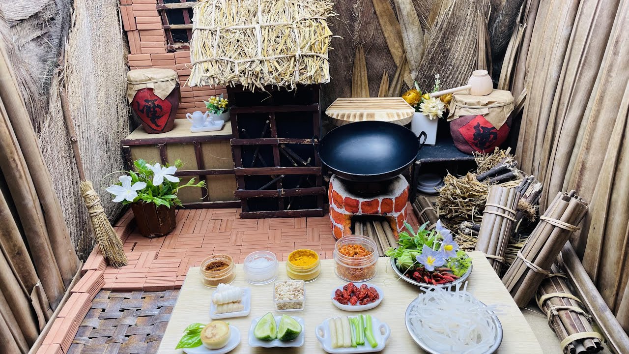 Easy Miniature Ramen Tutorial Tiny Homemade Ramen| Mini food cooking ...