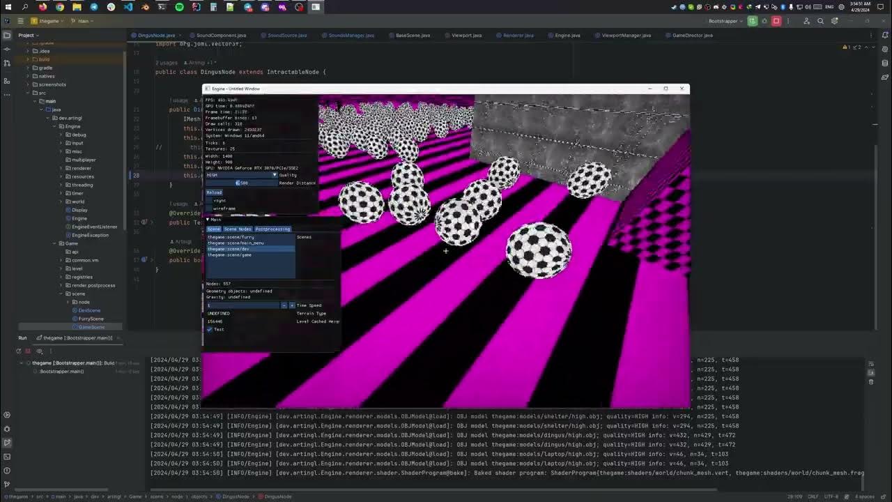 Game Engine from scratch fully written in Java using LWJGL - YouTube