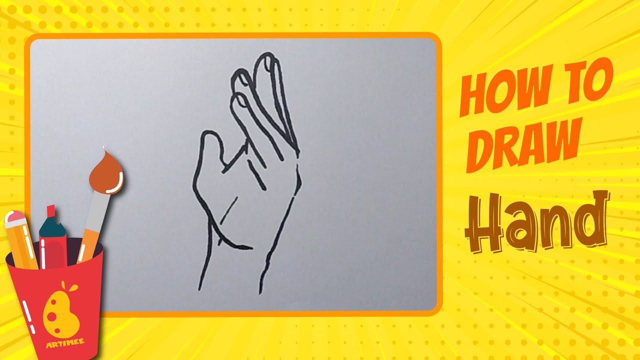 How to Draw Hand - YouTube