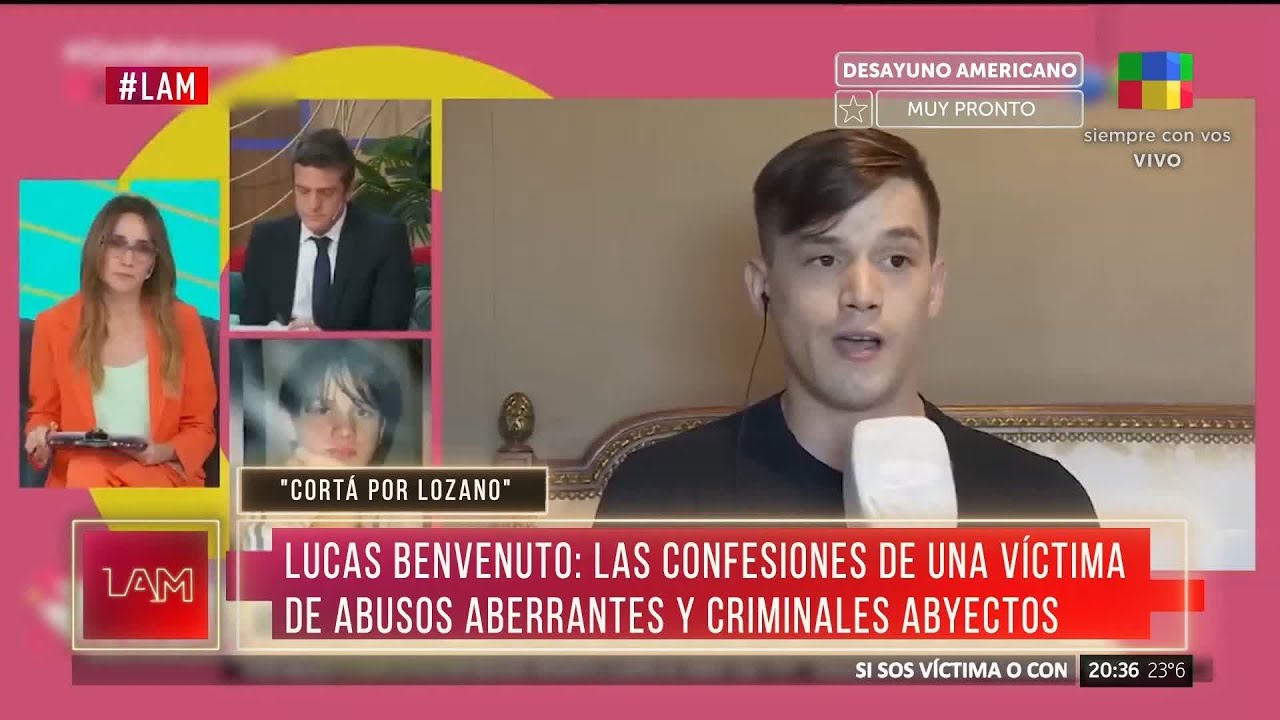 🔴 Lucas Benvenuto, denunciante de Jey Mammon: una historia de lucha y ...