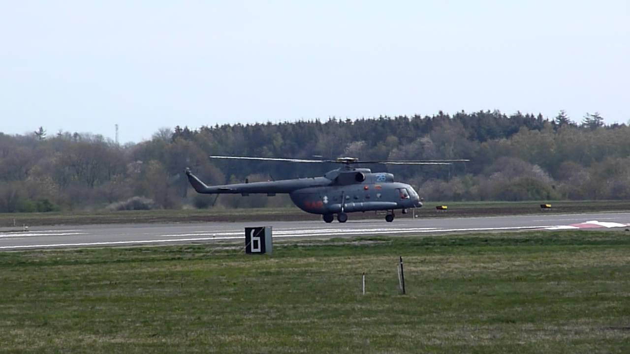 Lithuanian Air Force SAR - Mil Mi 8T Take-off EKRN - YouTube