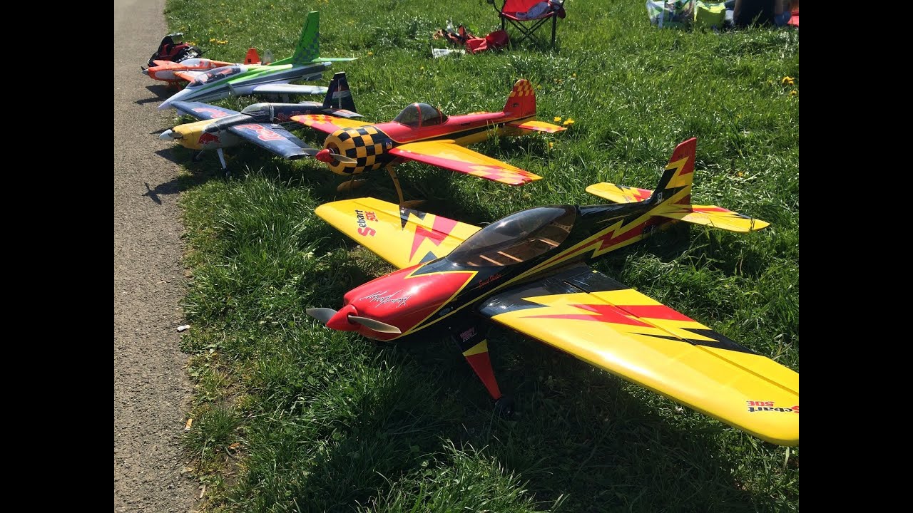 RC SBach 342 by Sebart Wingspan:1.60m Pilot are Ernst Huber Switzerland ...