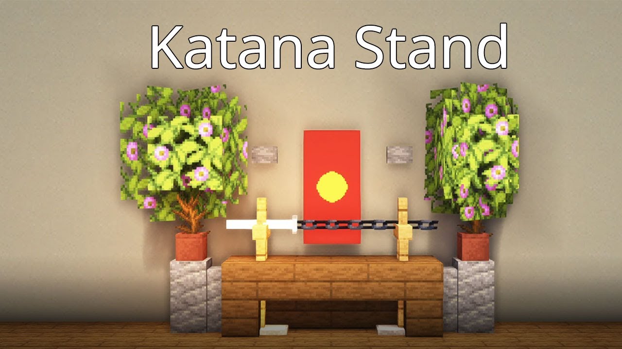 Simple Katana🗡️ Stand In Minecraft - YouTube