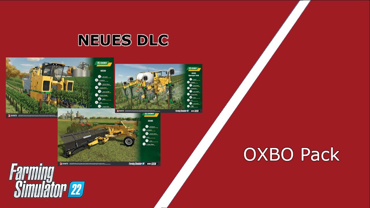 LS22 DLC - Oxbo Pack | Farming Simulator 22 - YouTube