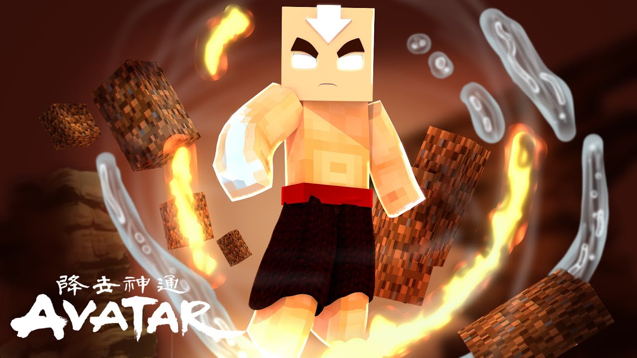 Minecraft - O MELHOR MOD AVATAR A LENDA DE AANG! - YouTube