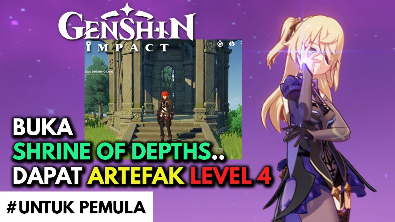 Cara buka Shrine of Depths.. Newbie Guide Genshin Impact Indonesia - YouTube